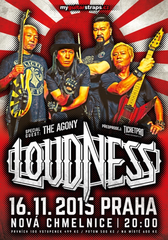 Nejslavnější japonská heavymetalová kapela Loudness míří do Prahy ...